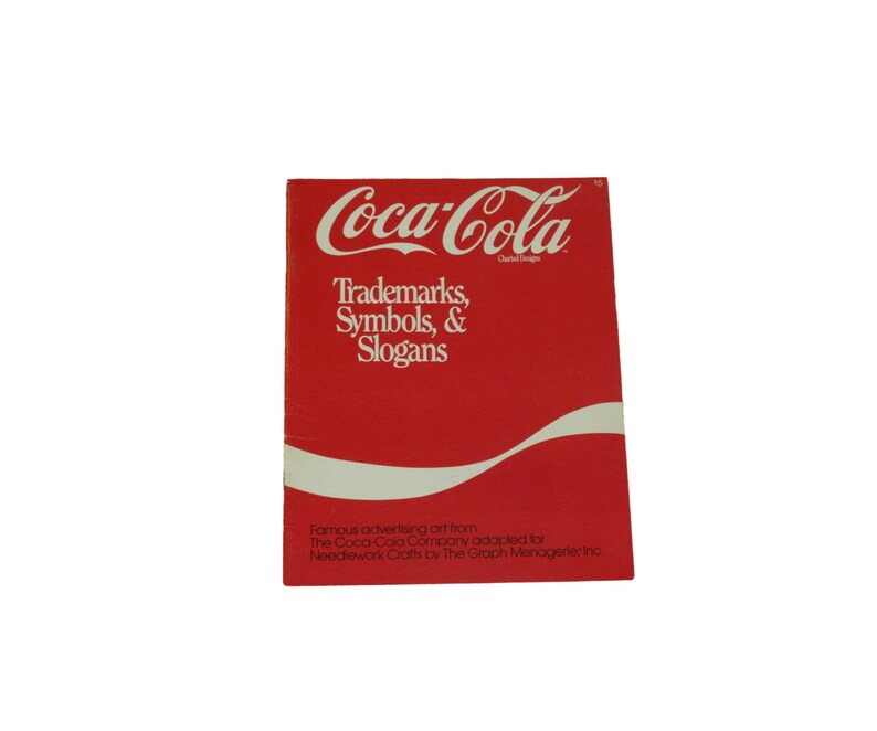 Vintage 80s Coca Cola Coke Logo Cross Stitch Pattern Booklet 13 Designs ...
