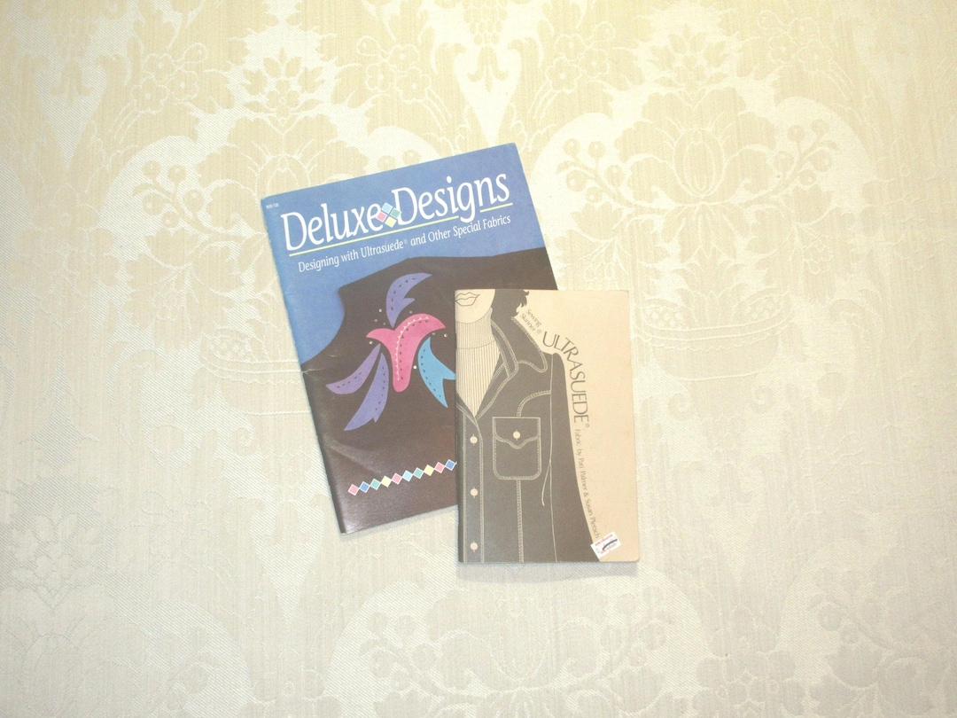 Vintage Palmer & Pletsch Ultrasuede Sewing Decorative Applique Book Lot ...