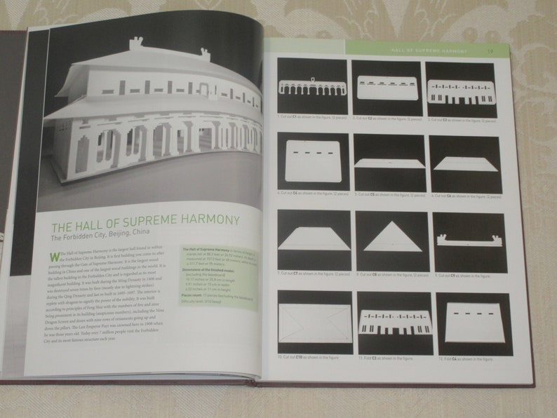 Origami Architecture Papercraft Models of Famous Buildings - Etsy