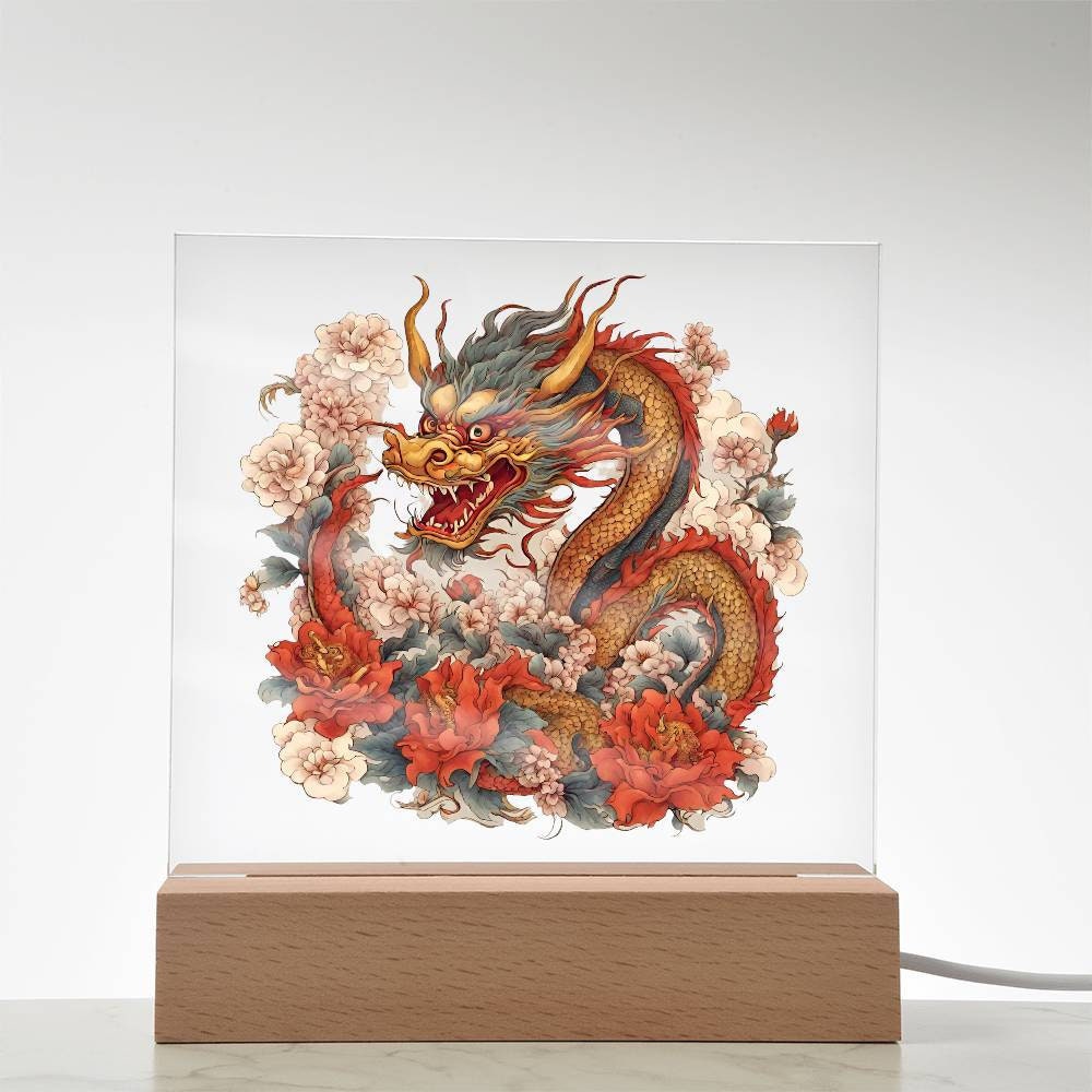 Chinese Dragon LED Light Chinese Dragon Lamp Year of the Dragon 2024 ...