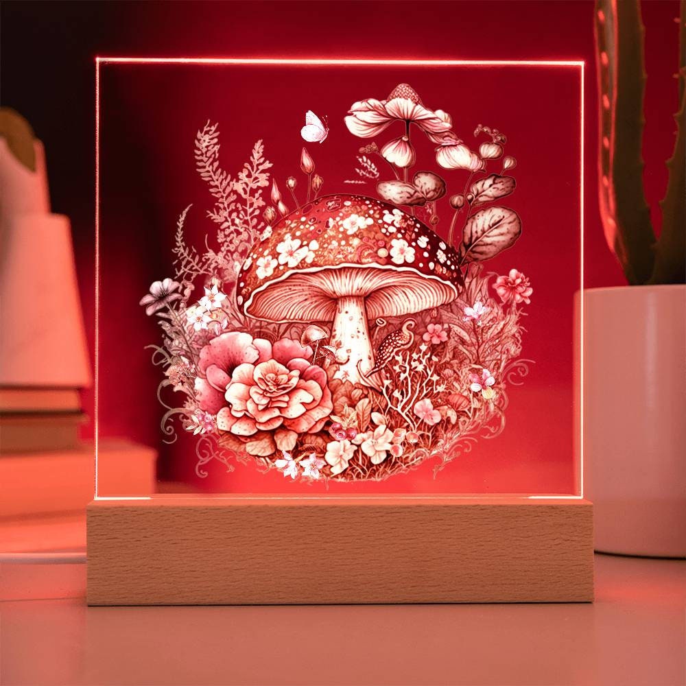 Cottagecore Mushroom LED Light Cottagecore Mushroom Lamp - Etsy