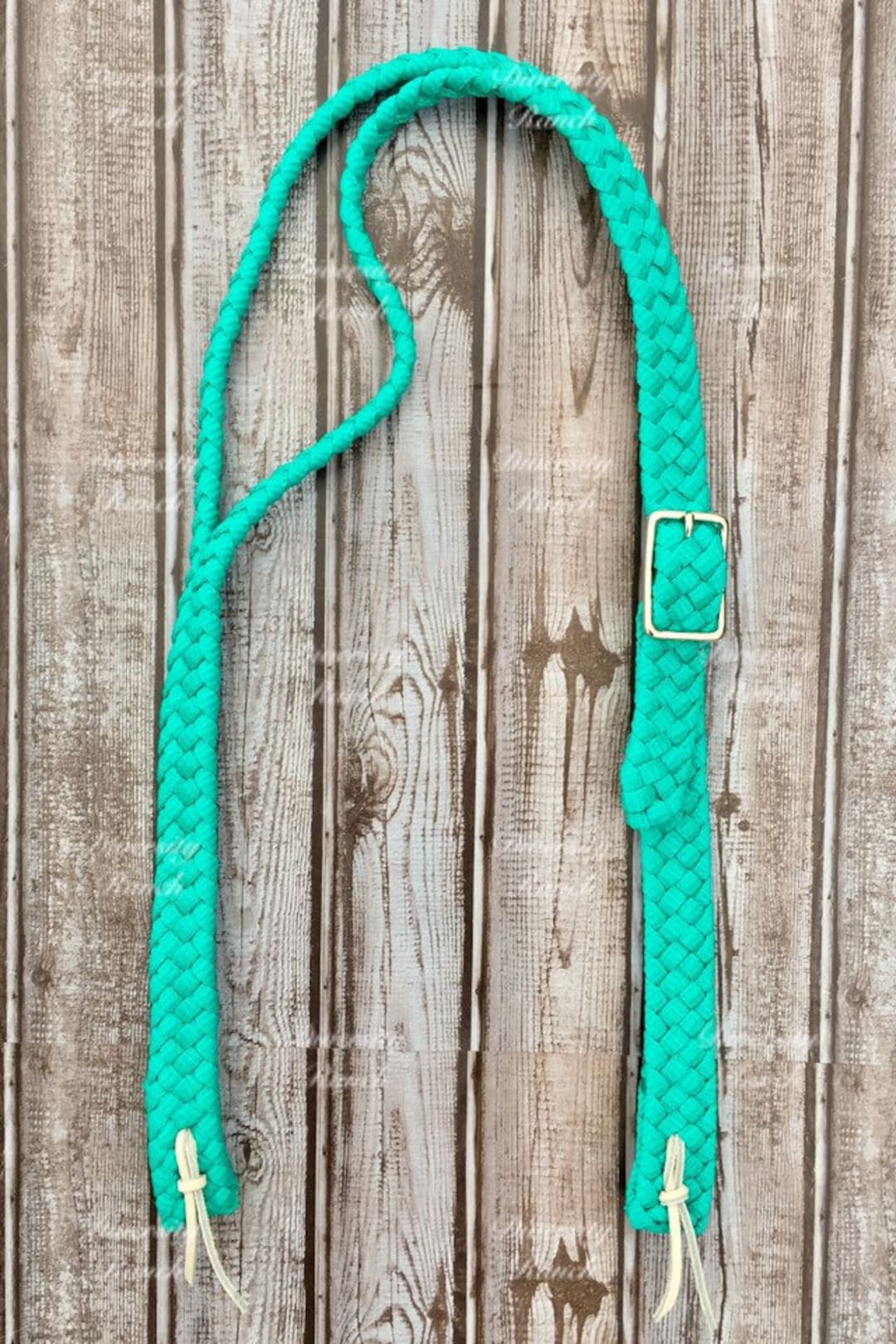 Turquoise Muletape Split Ear Bridle / Headstall - Etsy
