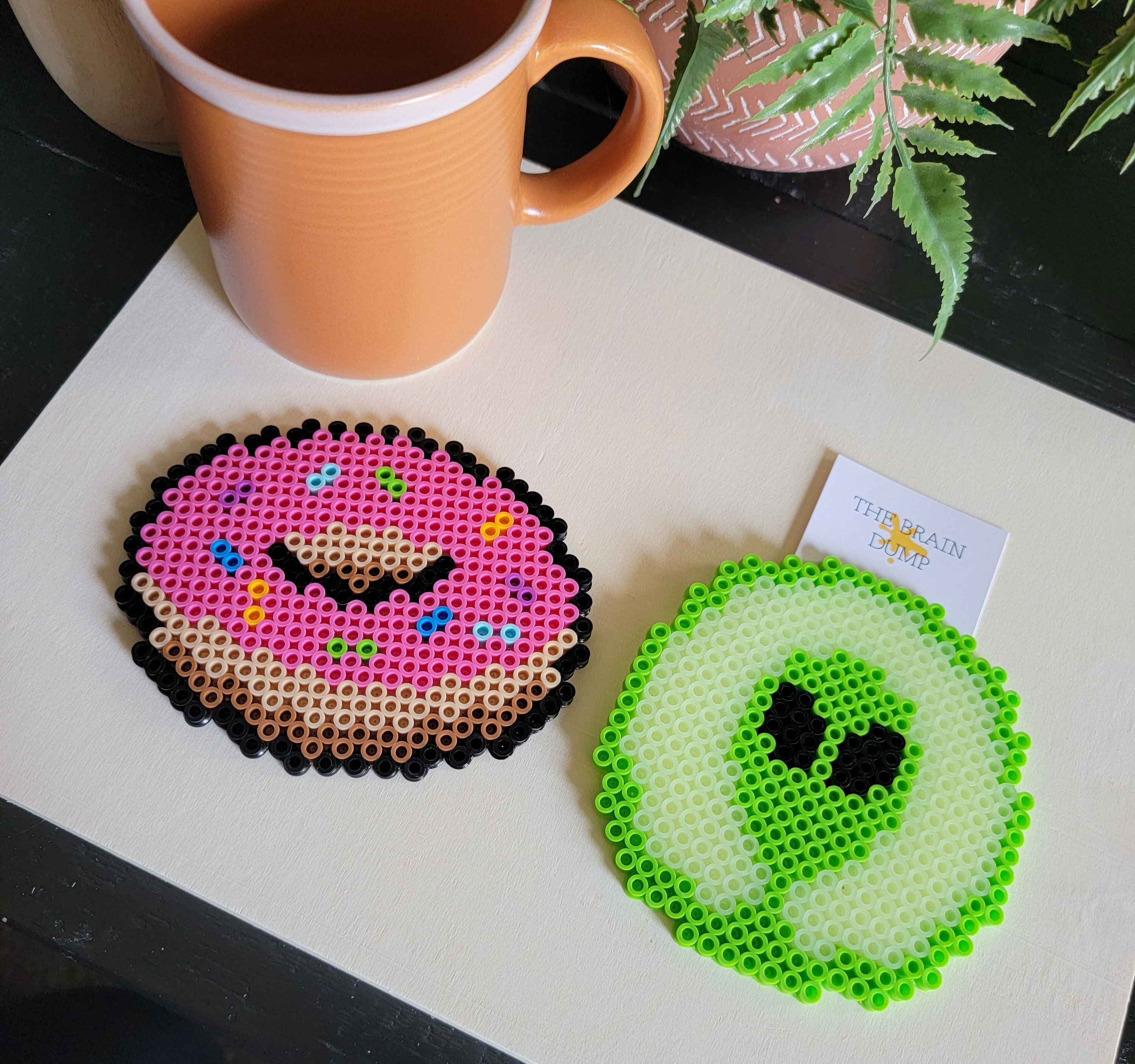 It's A Vibe Coastasss Cute Alien & Donut Perler Bead - Etsy