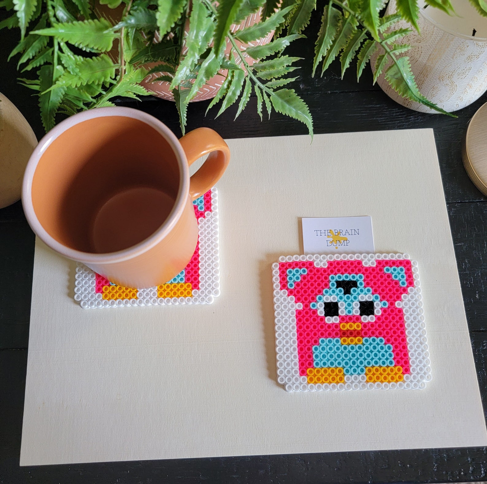 It's Furbies, Beetch! Cute Furby Inspired Bead Drink Coasters Nostalgia ...