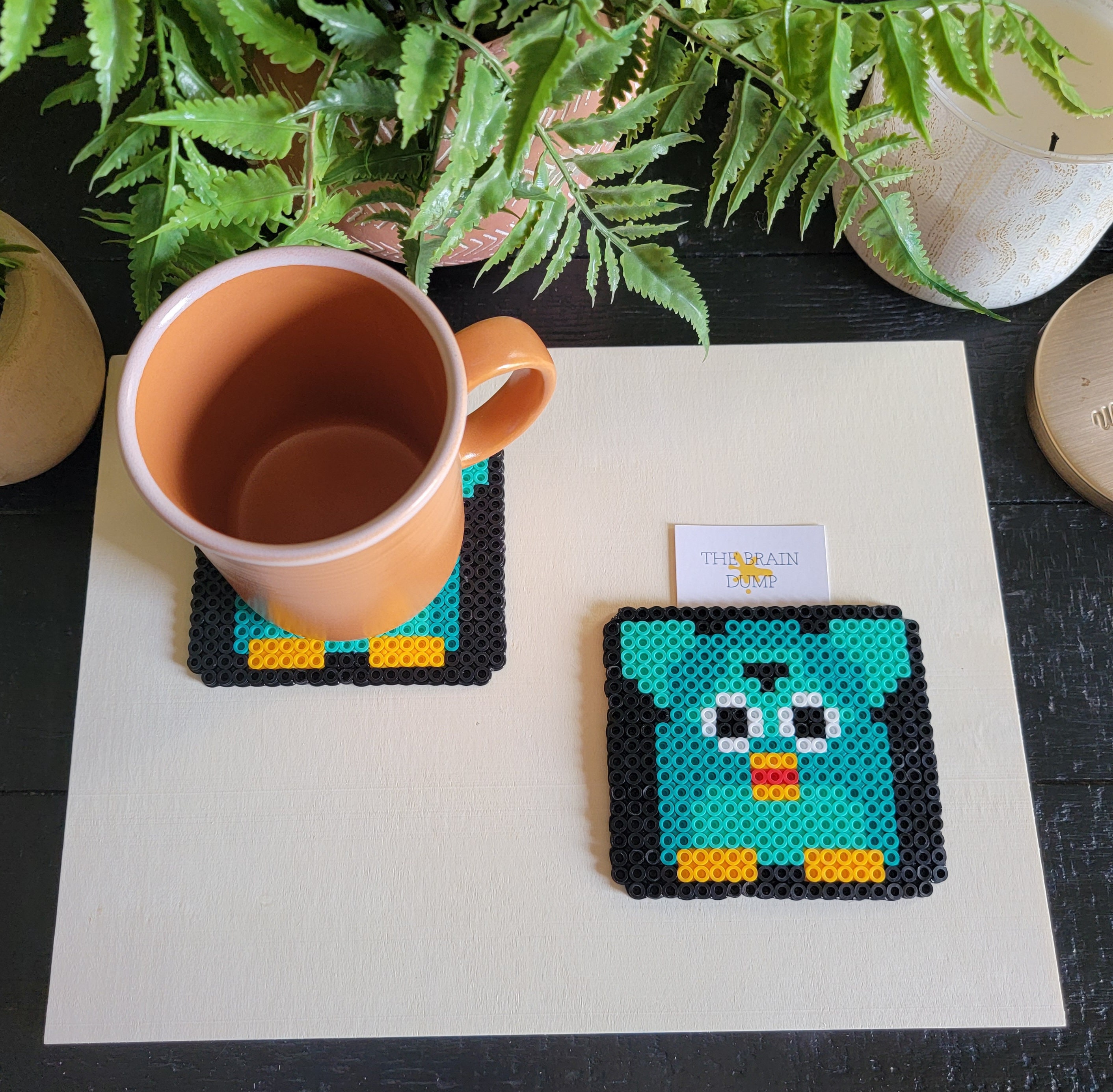 It's Furbies, Beetch! Cute Furby Inspired Bead Drink Coasters Nostalgia ...