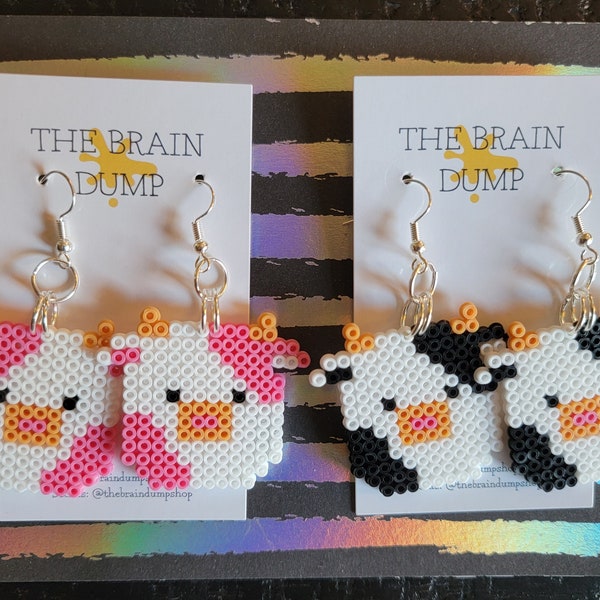 Cute Cow Perler Beads - Etsy