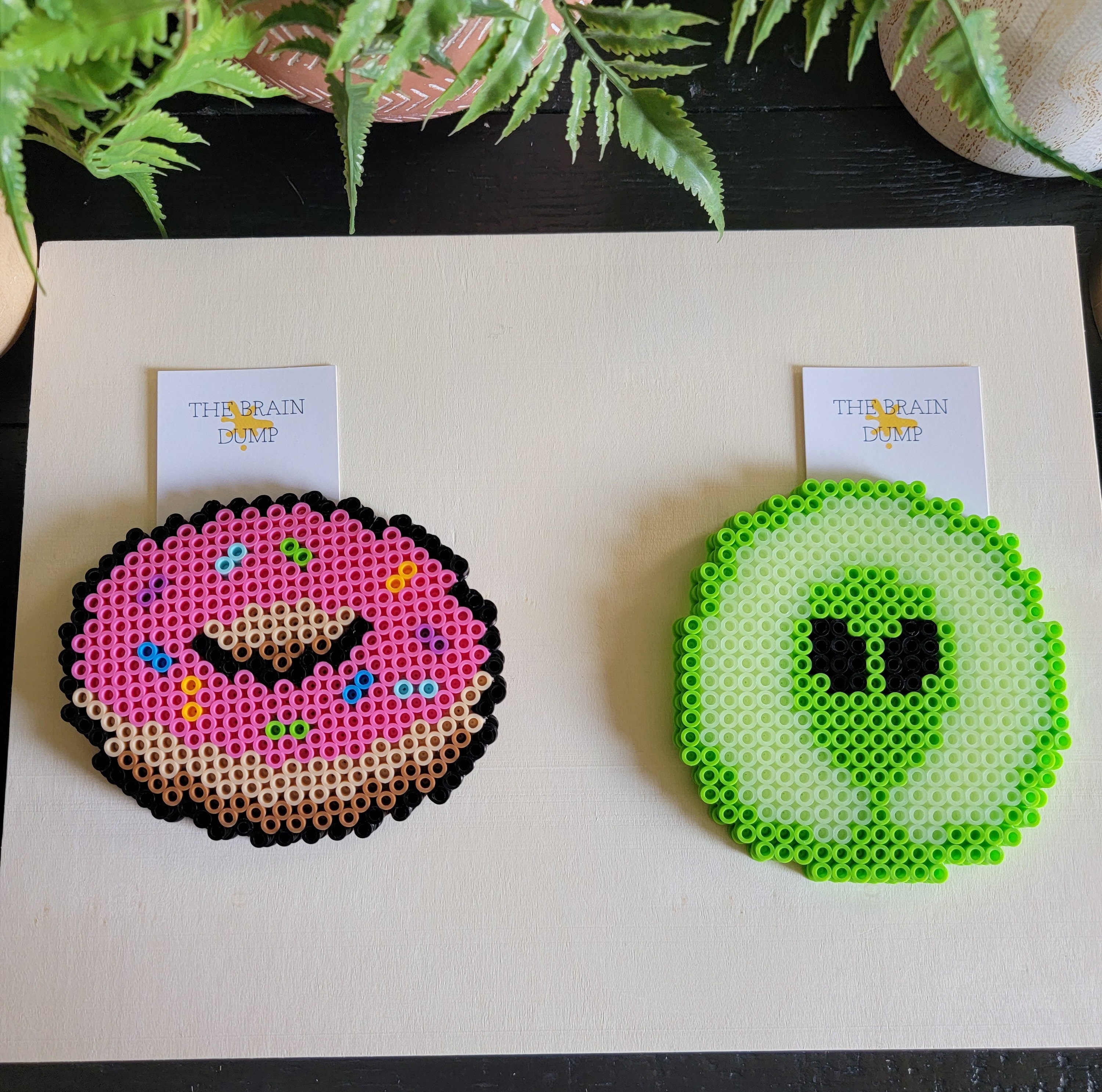 It's A Vibe Coastasss Cute Alien & Donut Perler Bead - Etsy