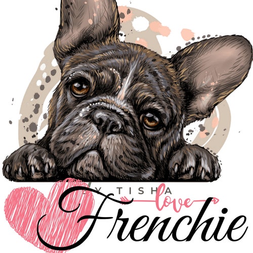 French Bulldog Svg Digital Downloads Frenchie Svg French - Etsy
