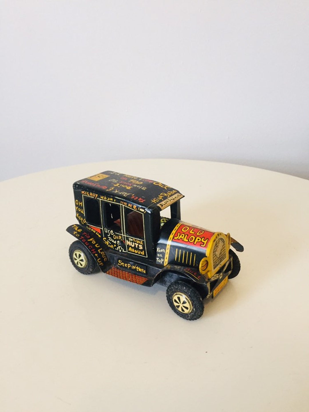 Vintage Marx Line Mar Tin Jalopy Toy - Etsy