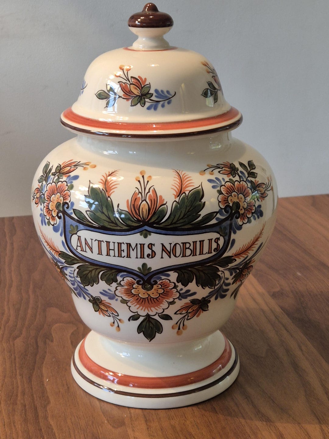 Perfect Vintage Apothecary Jar From Zenith Gouda, Anthenis Nobilis - Etsy