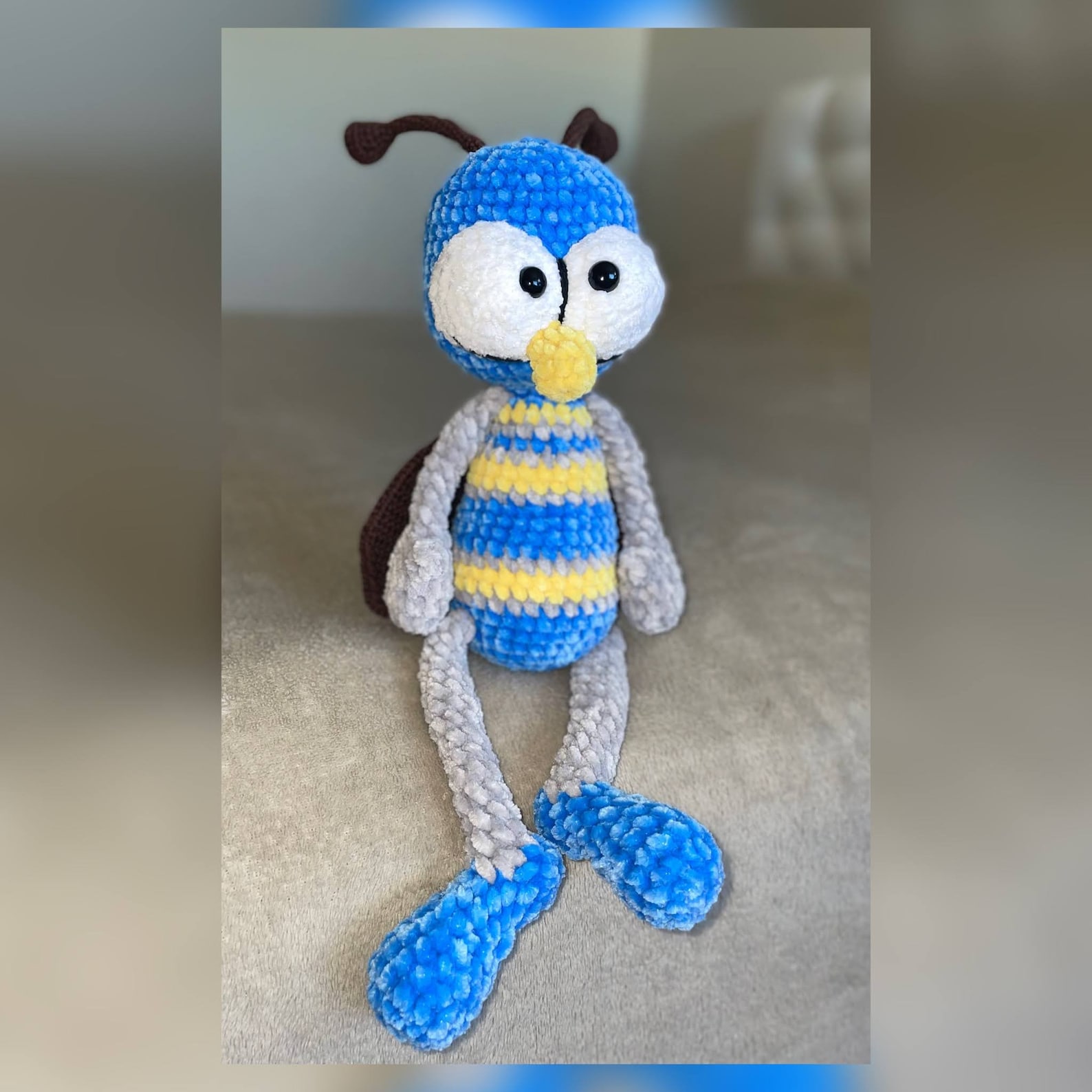 Insect Crochet Pattern ENG Pdf/crochet Stuffed Animal Amigurumi Insect ...