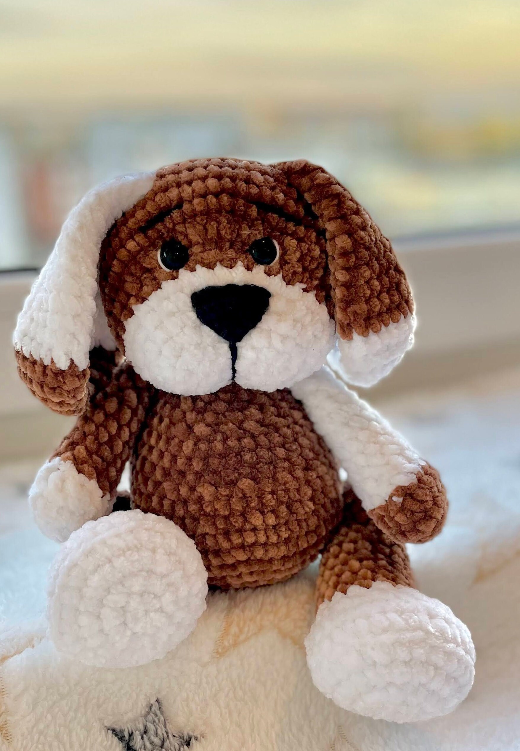 Dog Crochet Pattern ENG Pdf/crochet Stuffed Animal Amigurumi Dog Toy ...