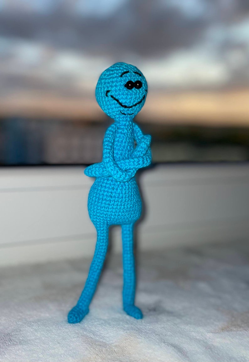 Mr. Meeseeks Amigurumi Pattern PDF Eng/crochet Pattern/amigurumi Mr ...