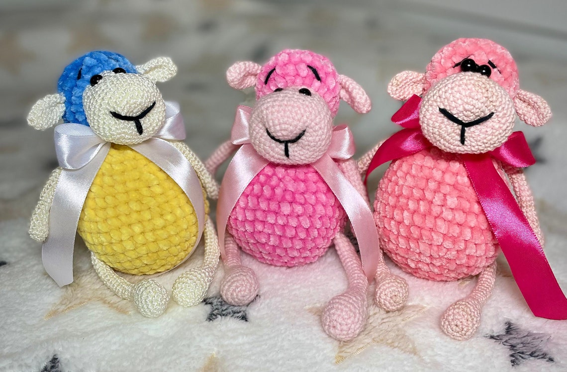 Sheep Crochet Pattern ENG PDF Crochet Animal Pattern - Etsy