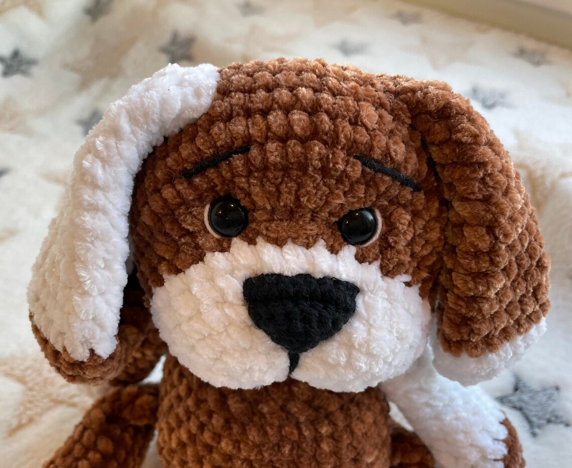Dog Crochet Pattern ENG Pdf/crochet Stuffed Animal Amigurumi - Etsy
