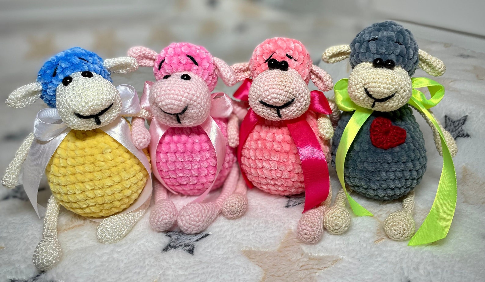 Sheep Crochet Pattern ENG PDF Crochet Animal Pattern Crochet Stuffed ...