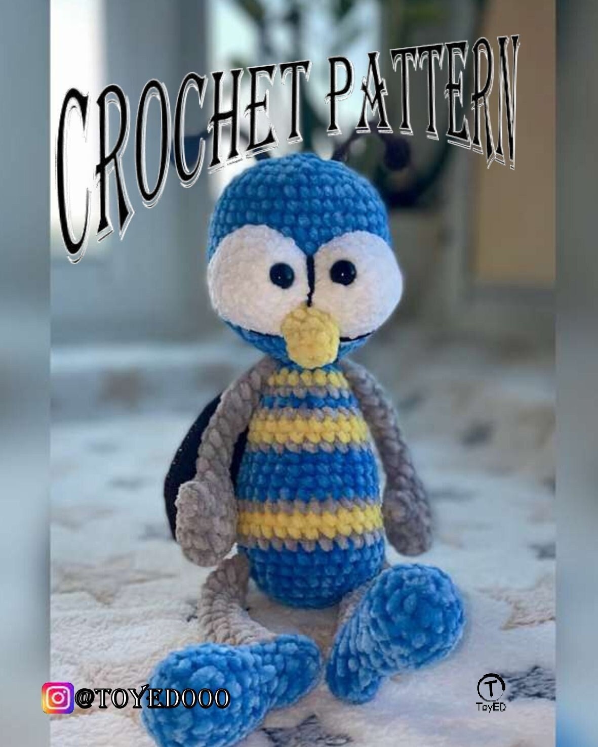 Insect Crochet Pattern ENG Pdf/crochet Stuffed Animal Amigurumi Insect ...