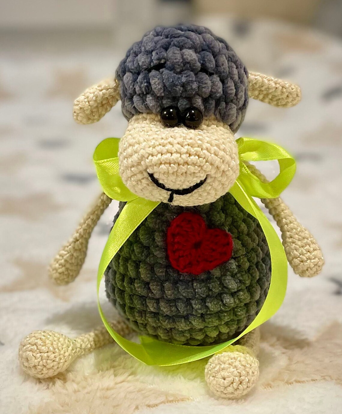 Sheep Crochet Pattern ENG PDF Crochet Animal Pattern Crochet Stuffed ...