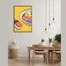 Ramen Bowl and Sushi Food Instant Wall Art, Printable Kitchen Wall ...
