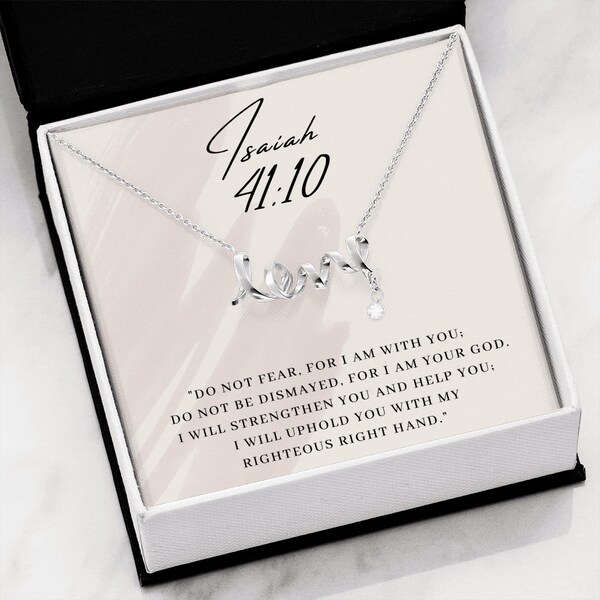 Isaiah 41 10 - Etsy