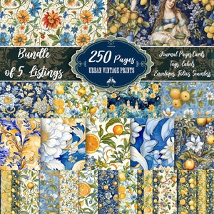 Venetian Renaissance 250 Pages Bundle, Digital,printable Download ...