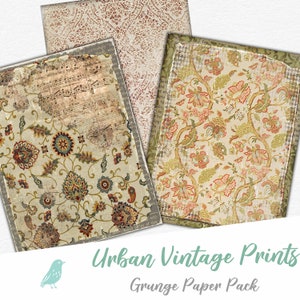 Vintage Writing Paper, Decorative Pages, Wrapping Paper, Scrapbook ...