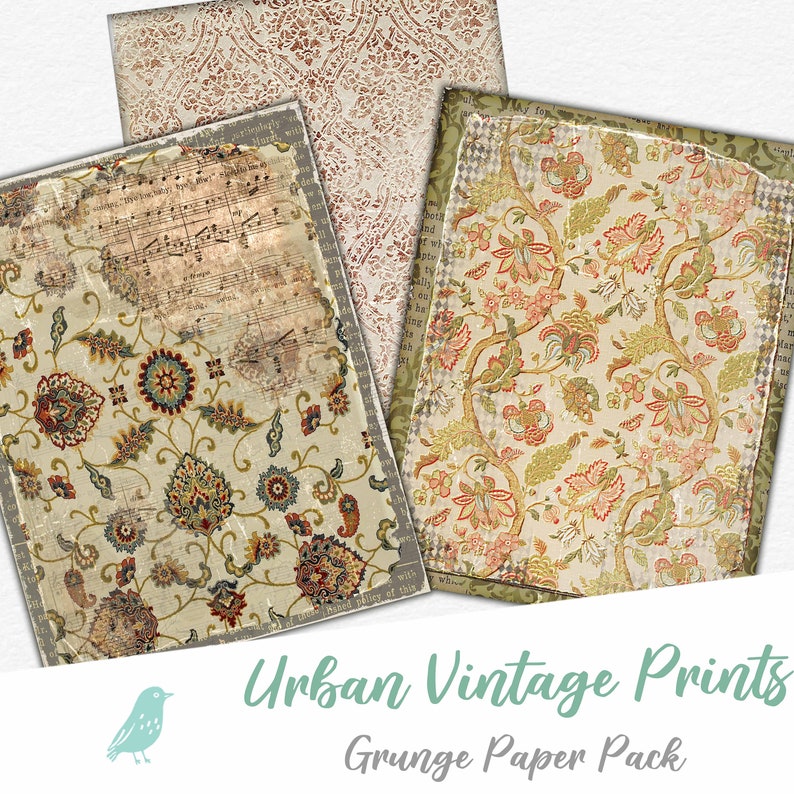 Vintage Writing Paper, Decorative Pages, Wrapping Paper, Scrapbook ...