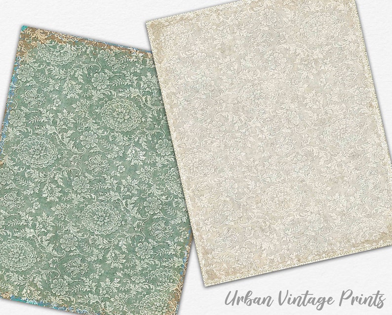 Vintage Writing Paper Pack Decorative Paper Pack Printable - Etsy