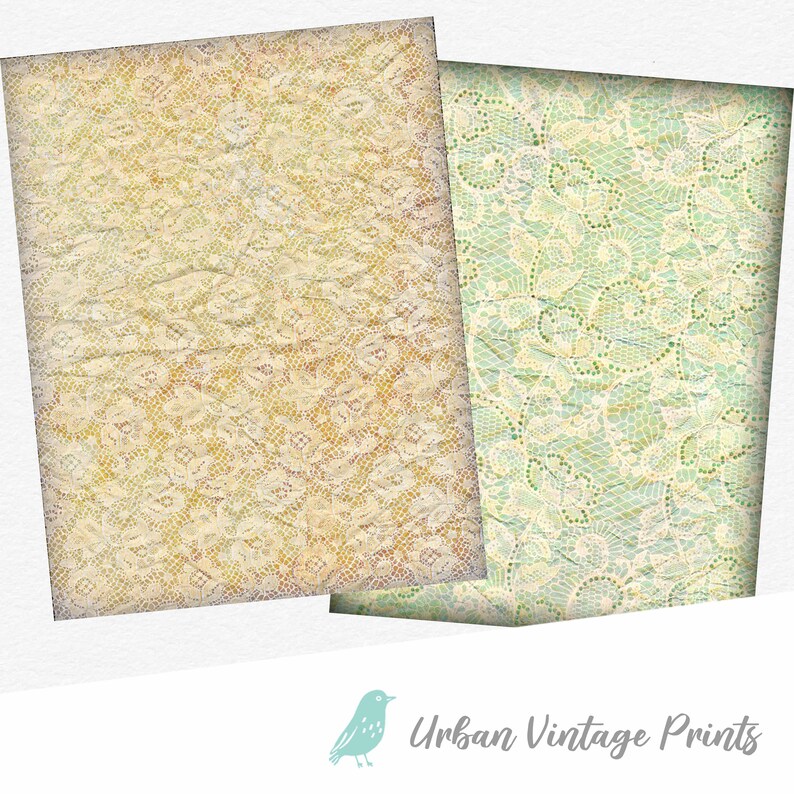 Grunge and Stains Paper Lace, Printable Paper Pack, Decorative Paper ...