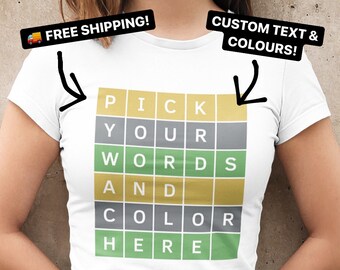 Wordle T Shirt - Etsy