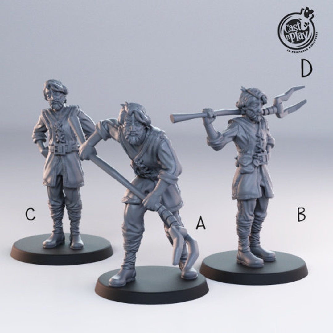Stable Keepers • Cast N Play • Dnd • 3D Resin Printed • RPG ...