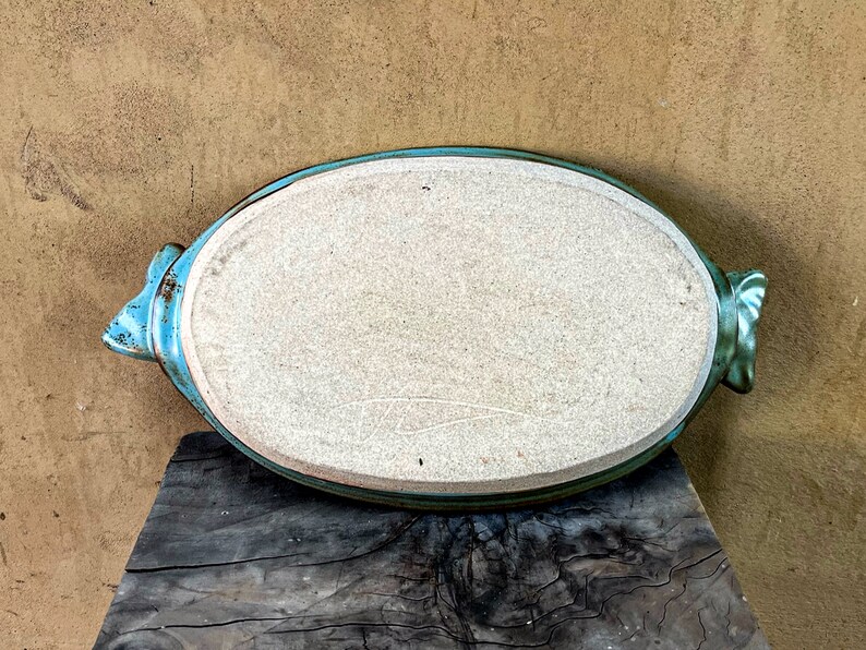 Handmade Oval Fish Platter With Hand-sculpted Fish Head and Tail 15l - Etsy