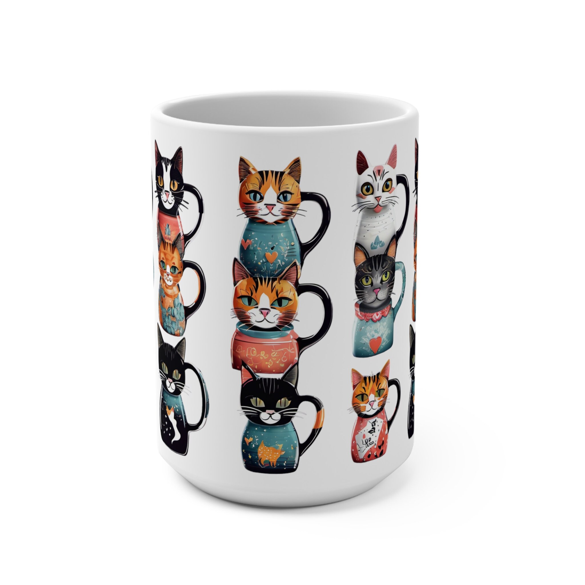 Cat Mug, Cute Cat Mug, Cat Lover Gift, Crazy Cat Lady, Cat Dad, Cat Mom ...