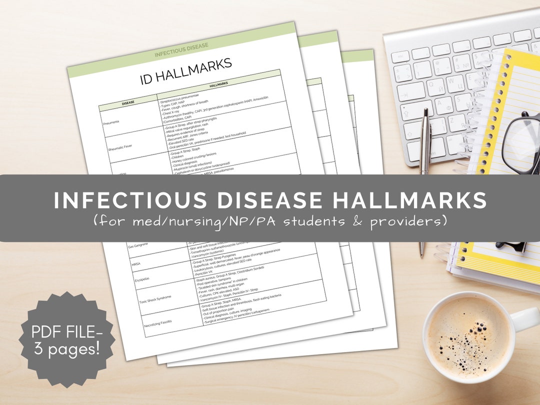 Infectious Disease Notes, NCLEX Study Guide, Med School Study Guide ...