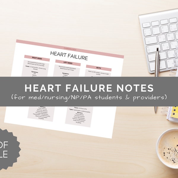 Medical Assistant Cheat Sheets - Etsy