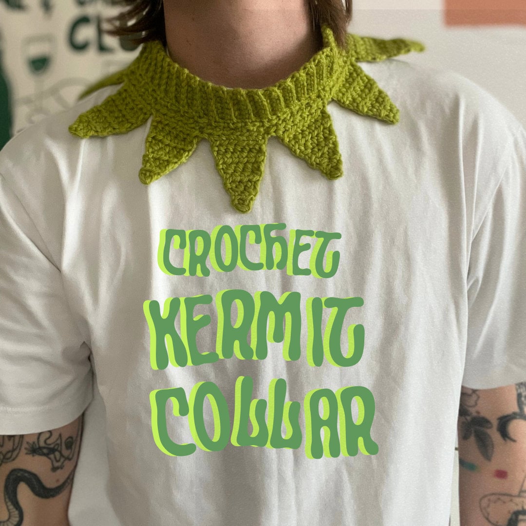 Kermit Collar Crochet Pattern - Etsy