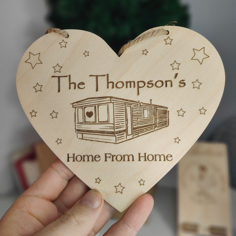 Wooden Caravan Signs - Etsy UK