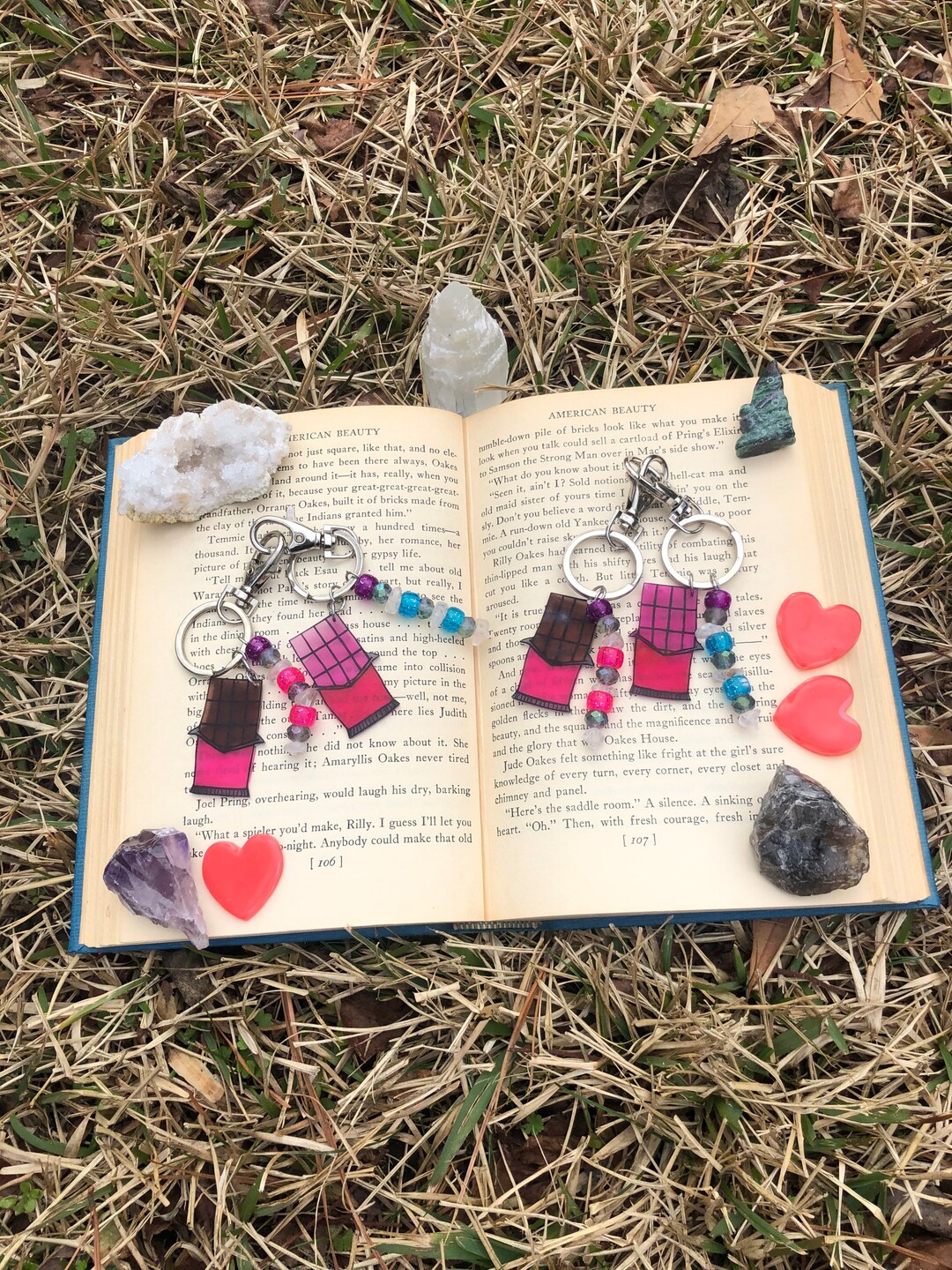 2pc Chocolate Bar Keychains - Etsy