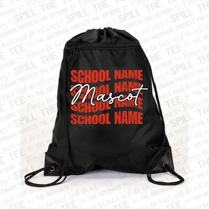 CUSTOM School Mascot PNG File - Etsy