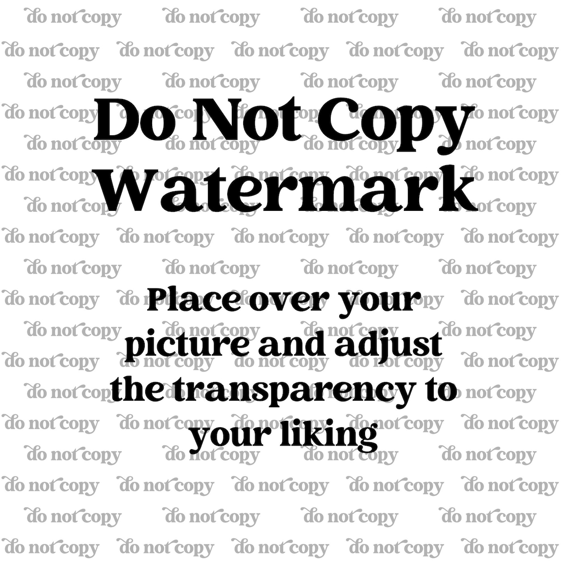 CUSTOM Business Photo Watermark PNG File - Etsy