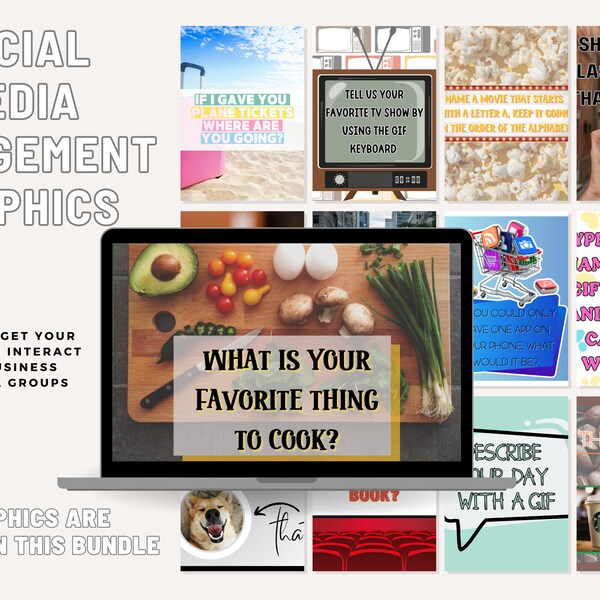 Engagement Graphics - Etsy