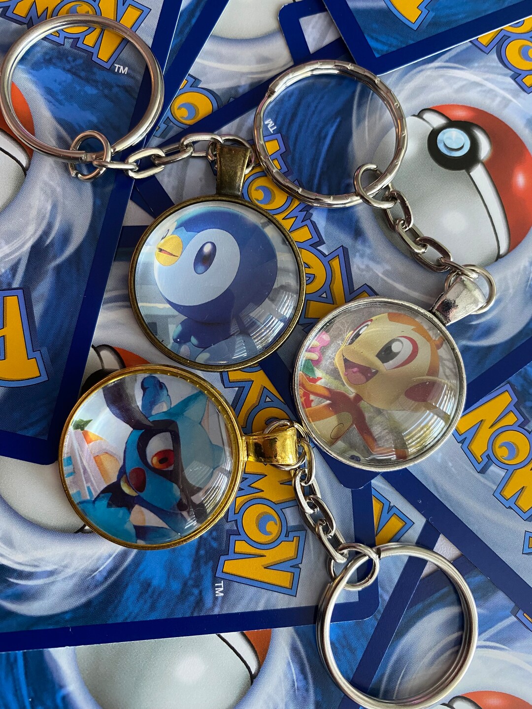 Pokemon TCG Sinnoh Diamond/pearl Keyring/keychain - Etsy