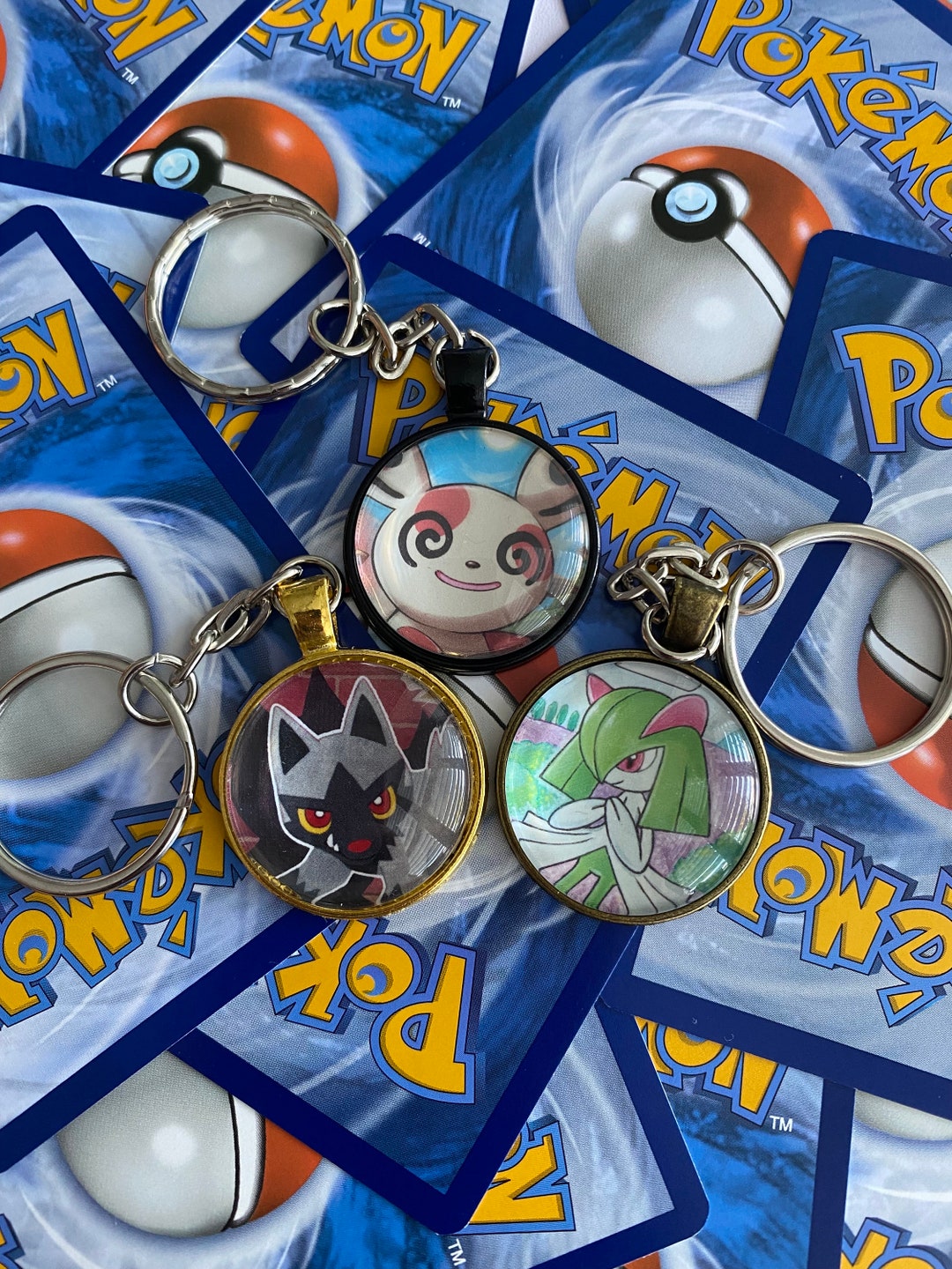 Pokemon TCG Hoenn Ruby/sapphire/emerald Keyring/keychain - Etsy