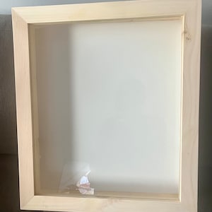 Unfinished Wooden Shadow Box - Etsy