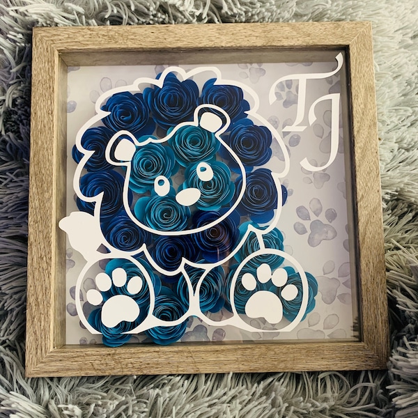 Baby Shadow Box - Etsy