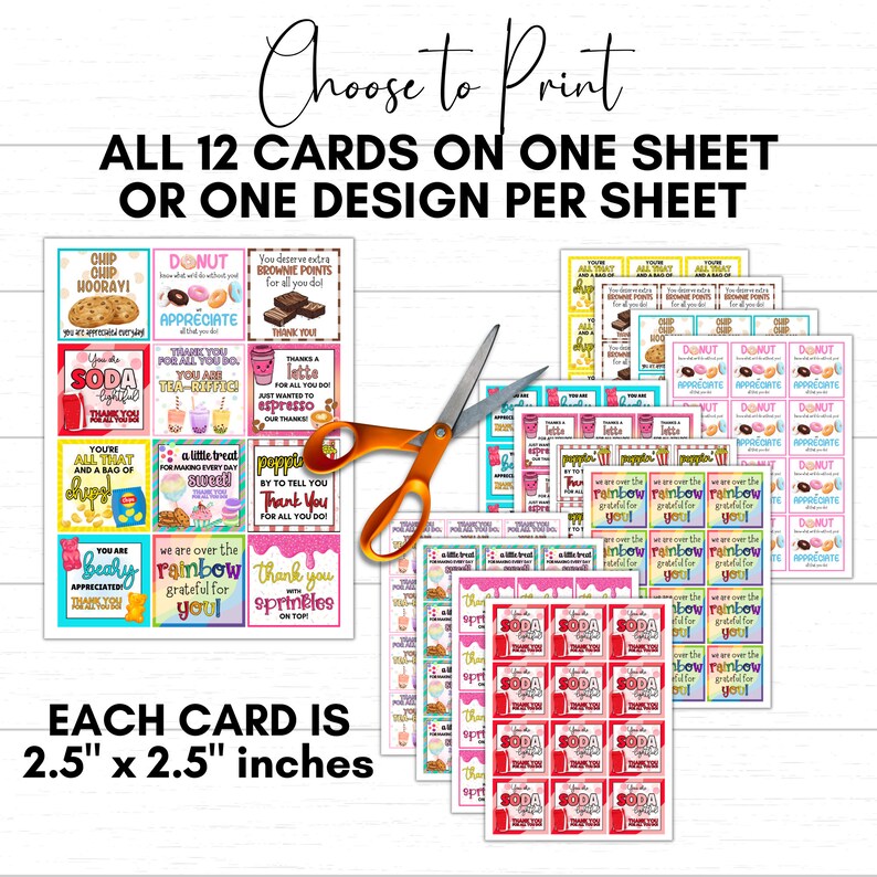 Employee Appreciation Teacher Appreciation Snacks Treats Sweets Thank ...