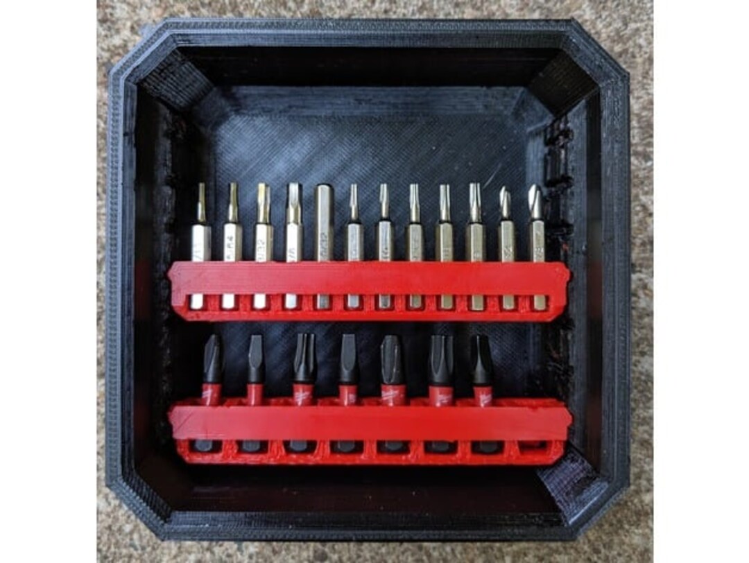 Micro Bit Holder for Milwaukee Packout Bins - Etsy
