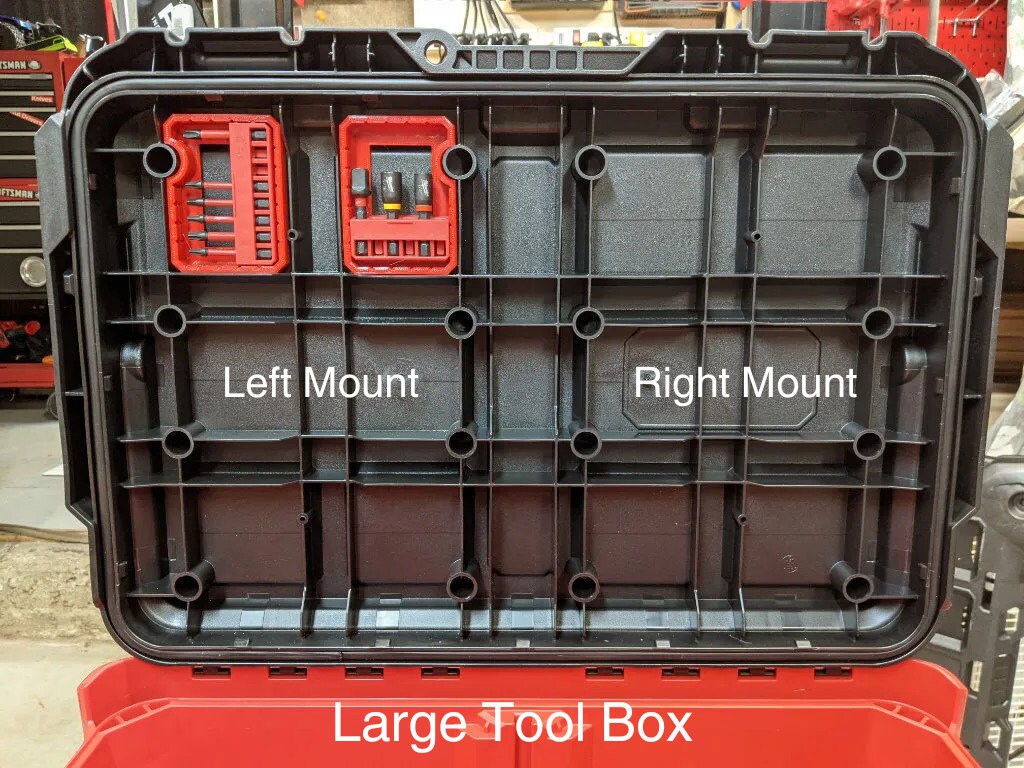 Bit Trays for Milwaukee Packout Toolbox - Etsy