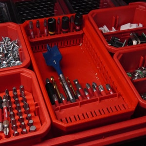Slim Packout Bins for Milwaukee Bit Holders - Etsy