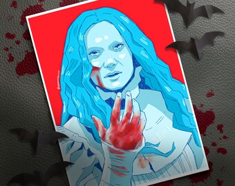 Crimson Peak Fine Art Print Edith Cushing Haunted Gothic Romance Dark ...